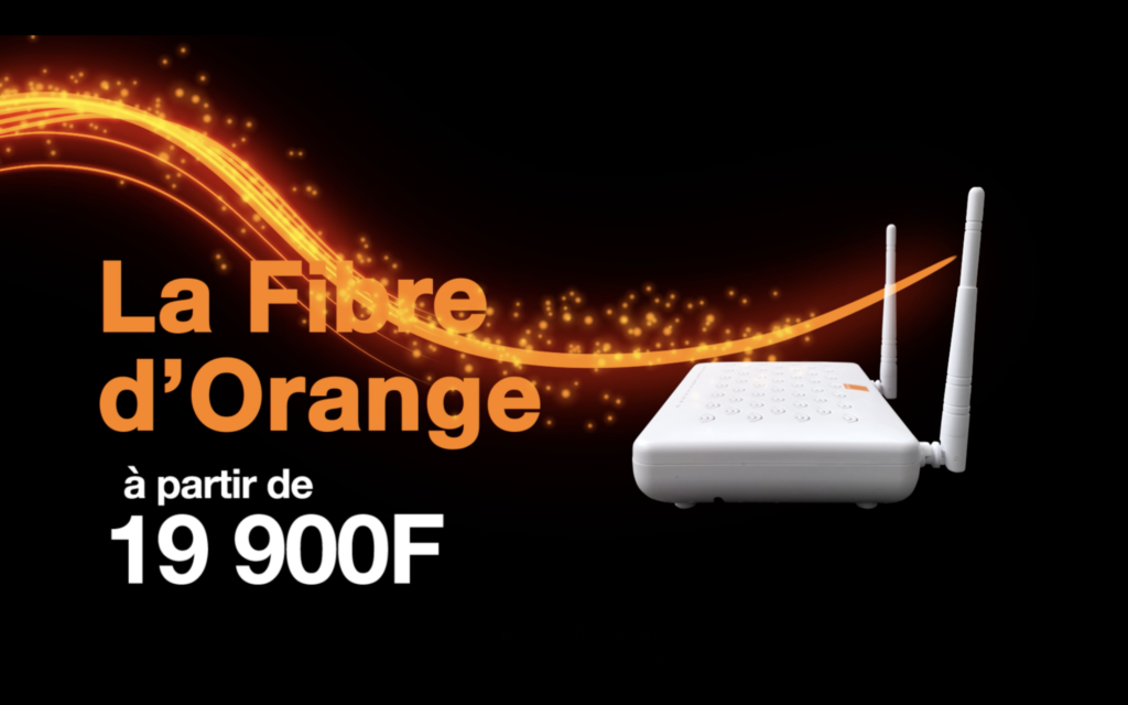 ORANGE NETWORK FIBRE - Misterio Design